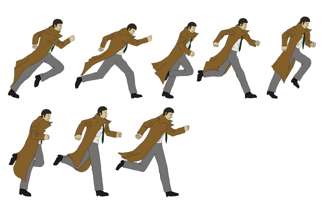 Hellhound: Sprites do personagem