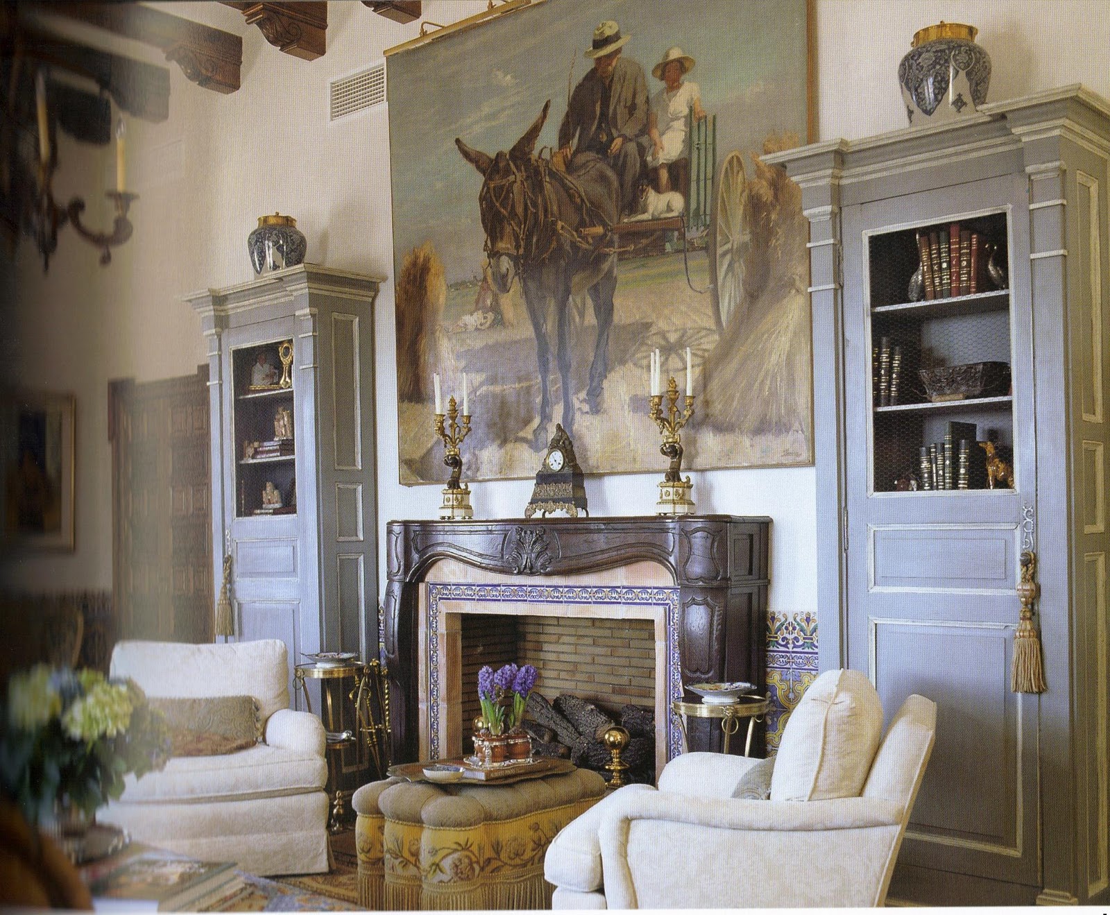 Paisley Curtain: Country French and Charles Faudree