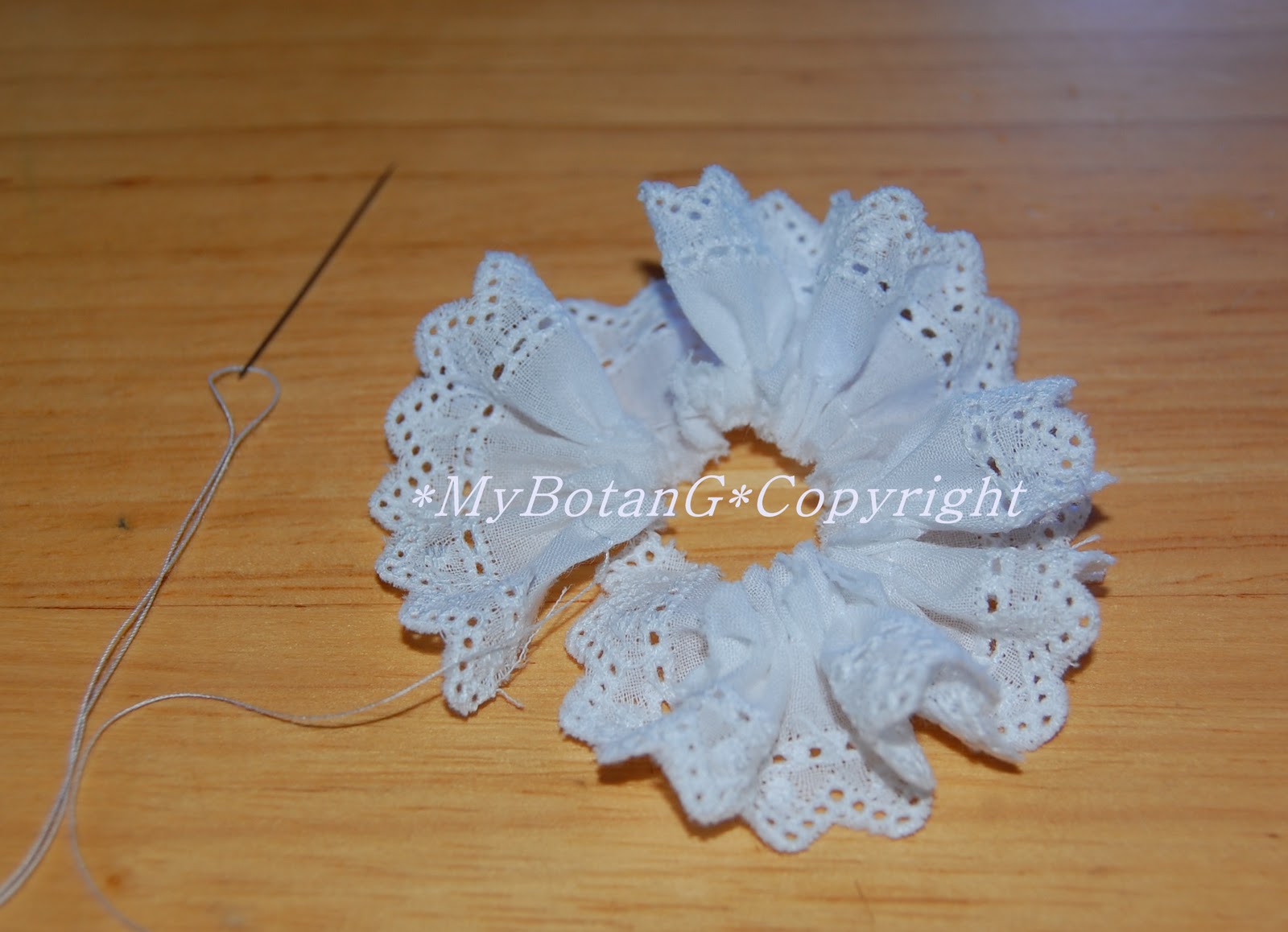 MyBotang : Lace Flower - How To