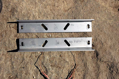 Glen Martin Roof Tower Install: Rotator plate mods for Yaesu 800SDX rotator