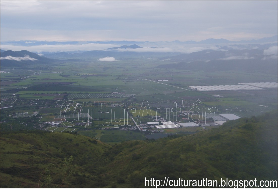 CulturAutlán: El valle de Autlán desde el Cerro Colorado
