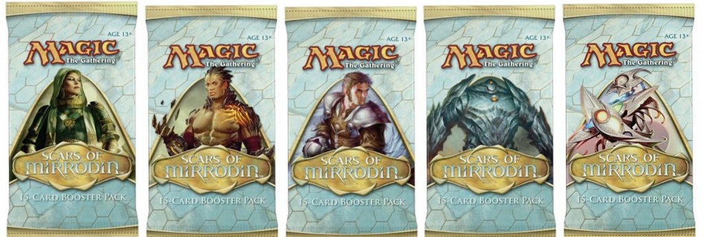 Auntie's Hovel: Scars of Mirrodin: Intro packs, boosters and fat pack look