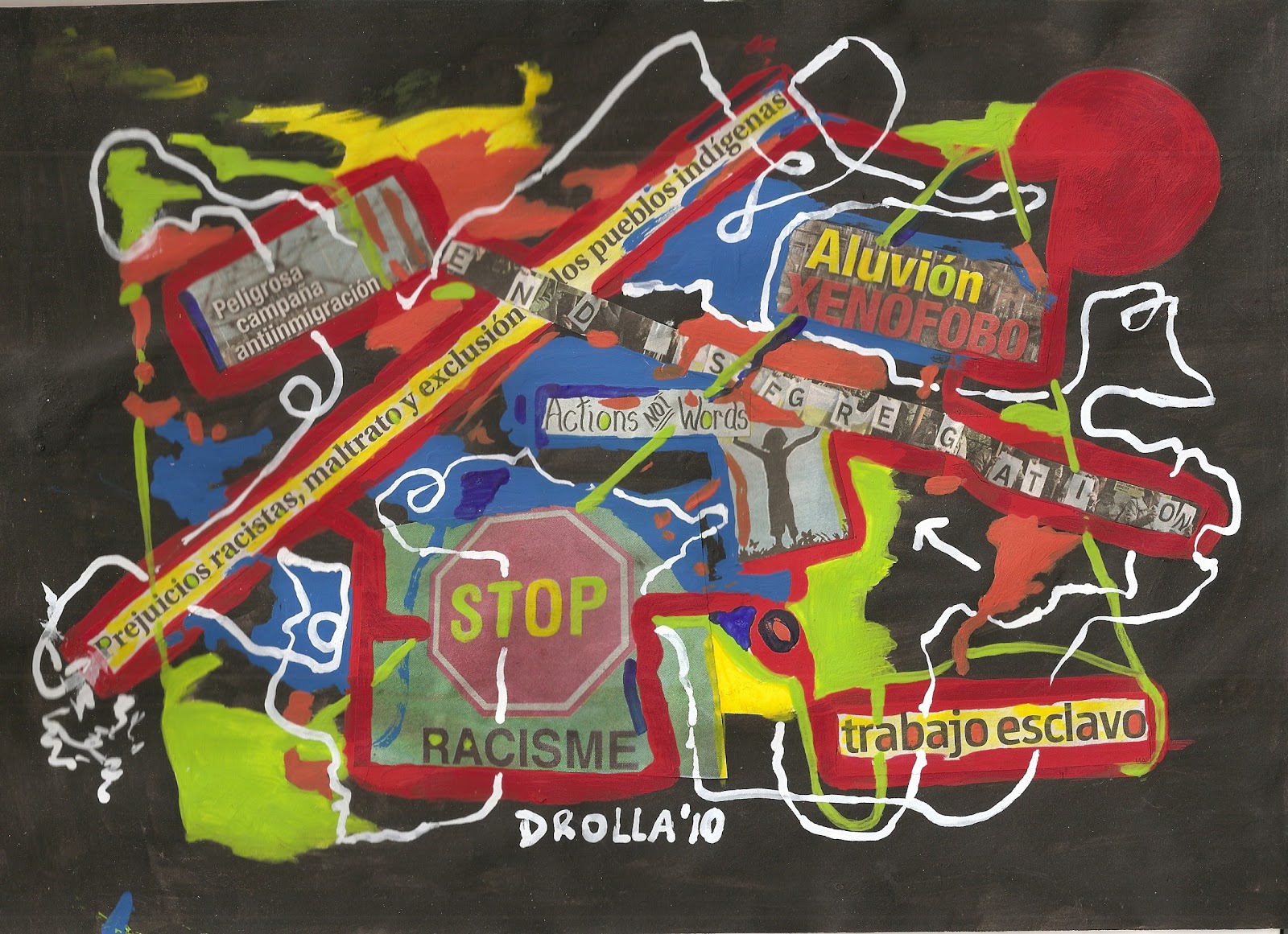 arte abstracto abstract art Daniel Rolla: Discriminación