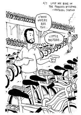 BIKE DAY LA: Toby Morris Bike Comics