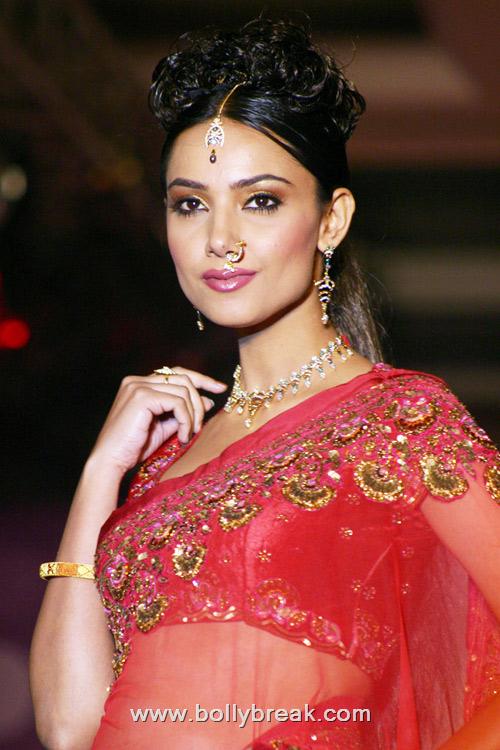 Giselli Monteiro in Saree - Ramp Walk - Hot PHOTOSHOOT Bollywood ...