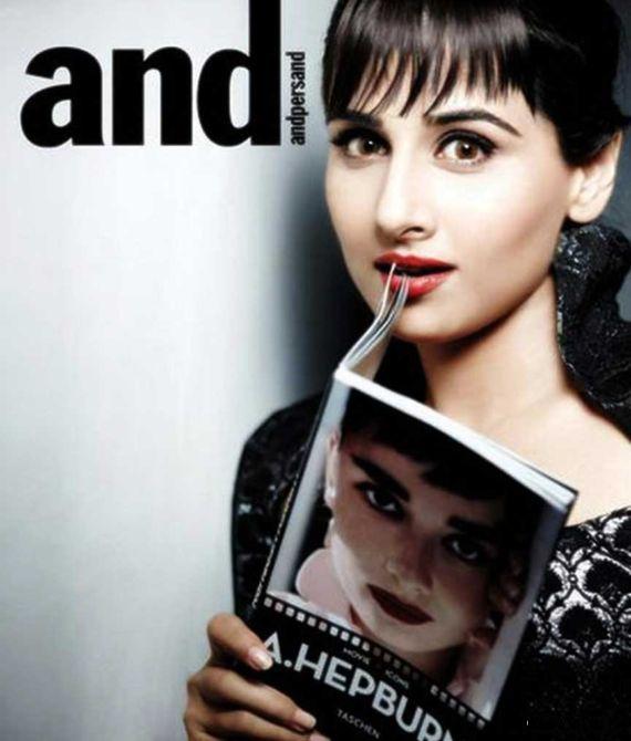 Vidya Balan Face Close Up Scans - AndAmpersand Mag Scans - Hot ...