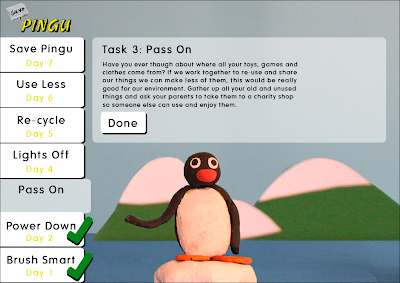 A blog about 'Corporate Social Responsibility': Pingu website walkthrough