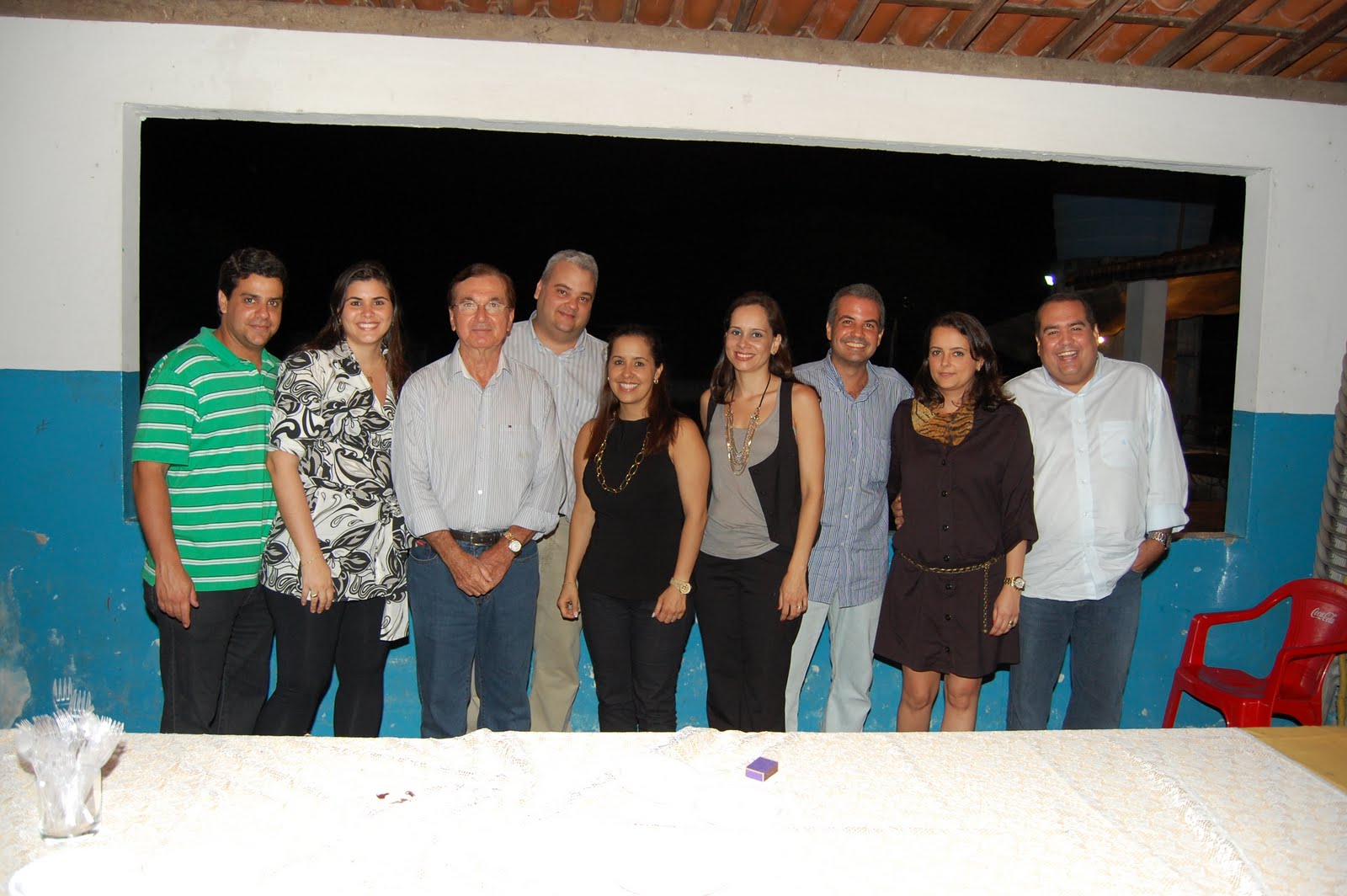 Eduardo Castro: Amigos comemoram o anivesário de Leônidas Simões