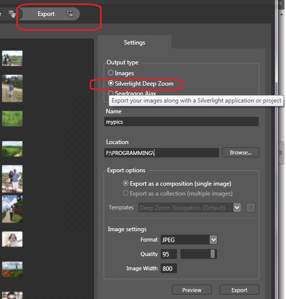 Deep Zoom - Mouse wheel to zoom in & zoom out. | 101 Tutorials