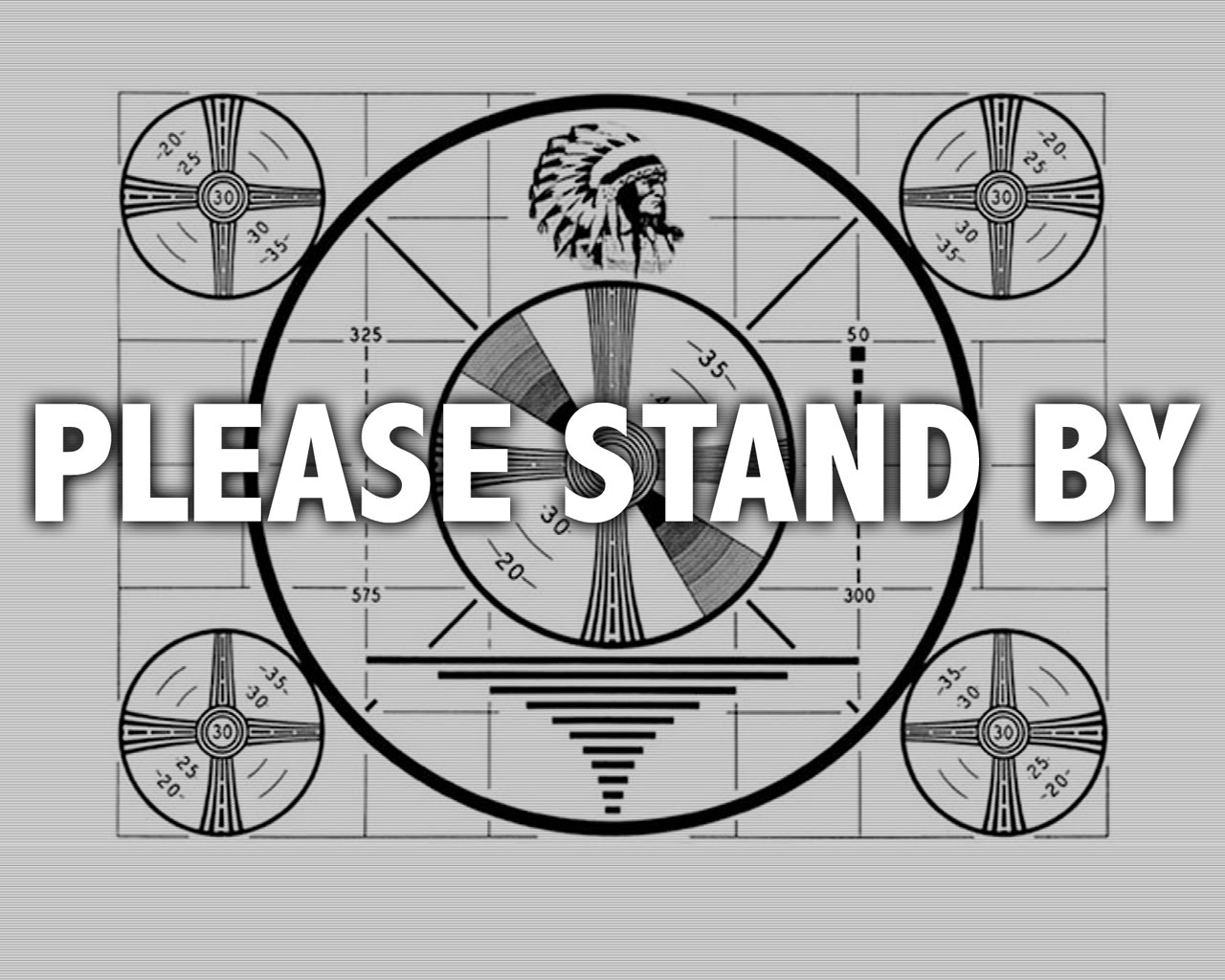 Please Stand By Screensaver