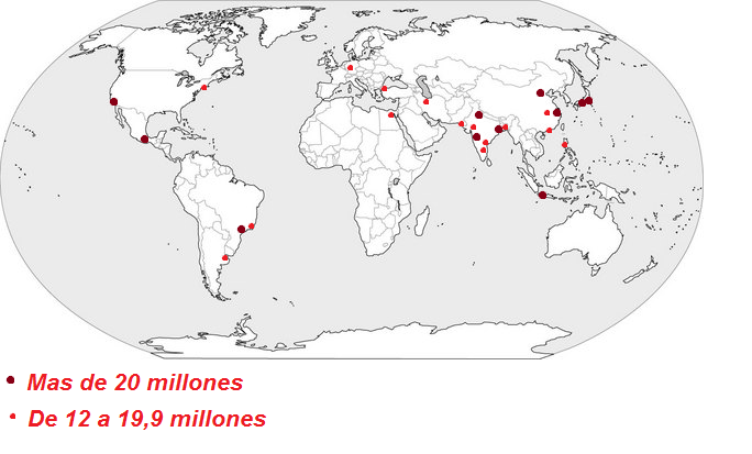 Las Ciudades Mas Pobladas Las 10 Ciudades Mas Pobladas Del Mundo