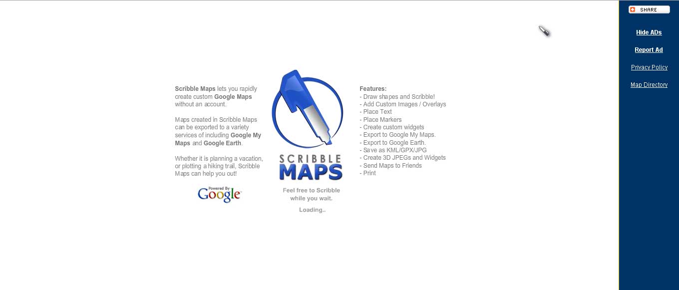 Useful Online Websites: Scribble Maps