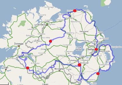 The Ulster Way in 6 Consecutive Days