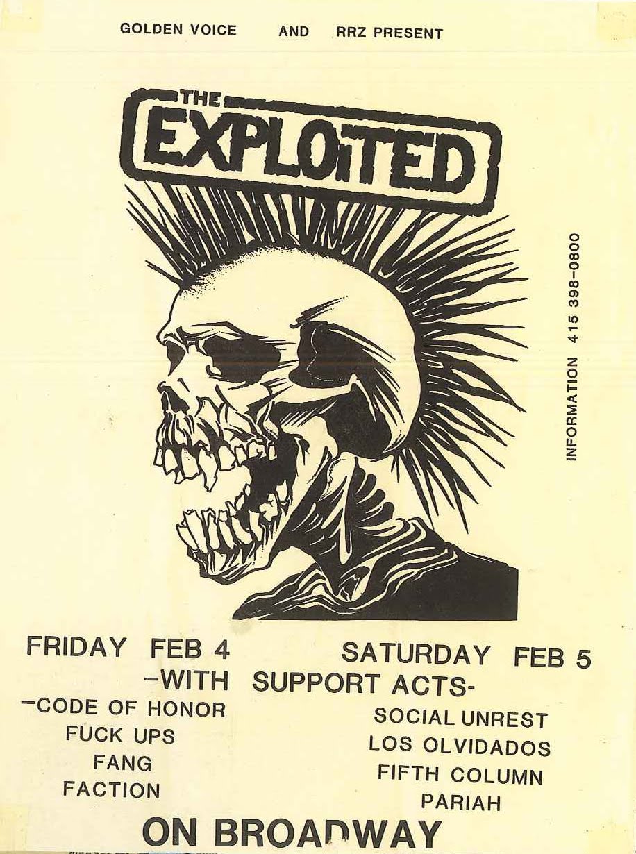 ART OF THE STREET: Revolution in Sound Part One: Punk Fliers