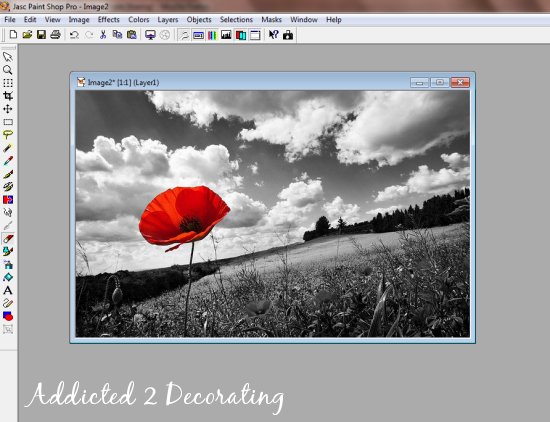 Artwork Created From A Photograph - Addicted 2 Decorating®