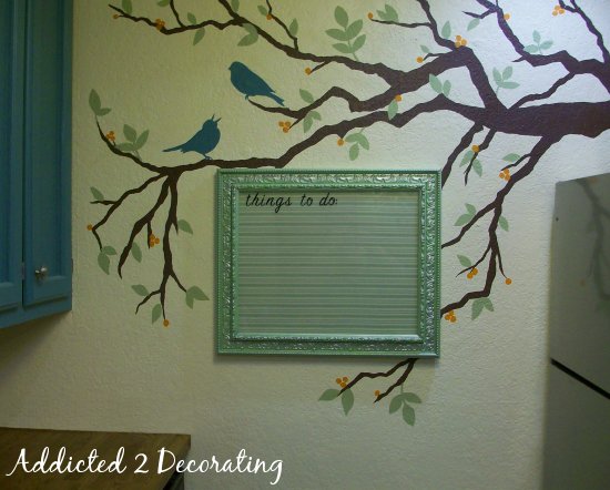 Easy Dry Erase Board - Addicted 2 Decorating®