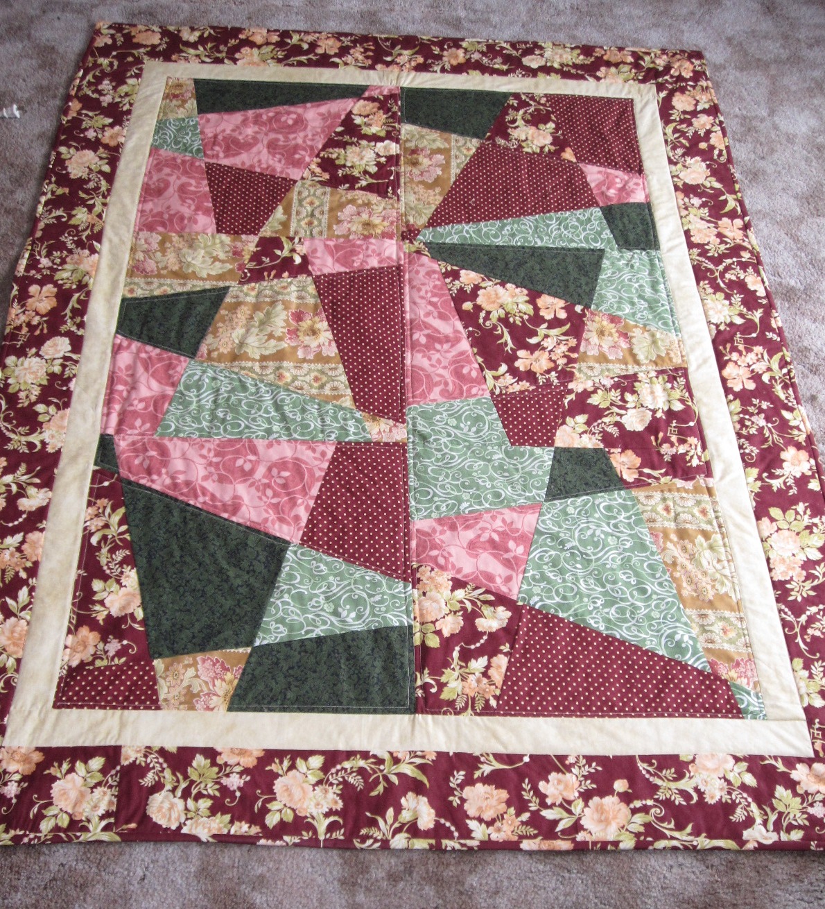 My Quilt Project is Finished