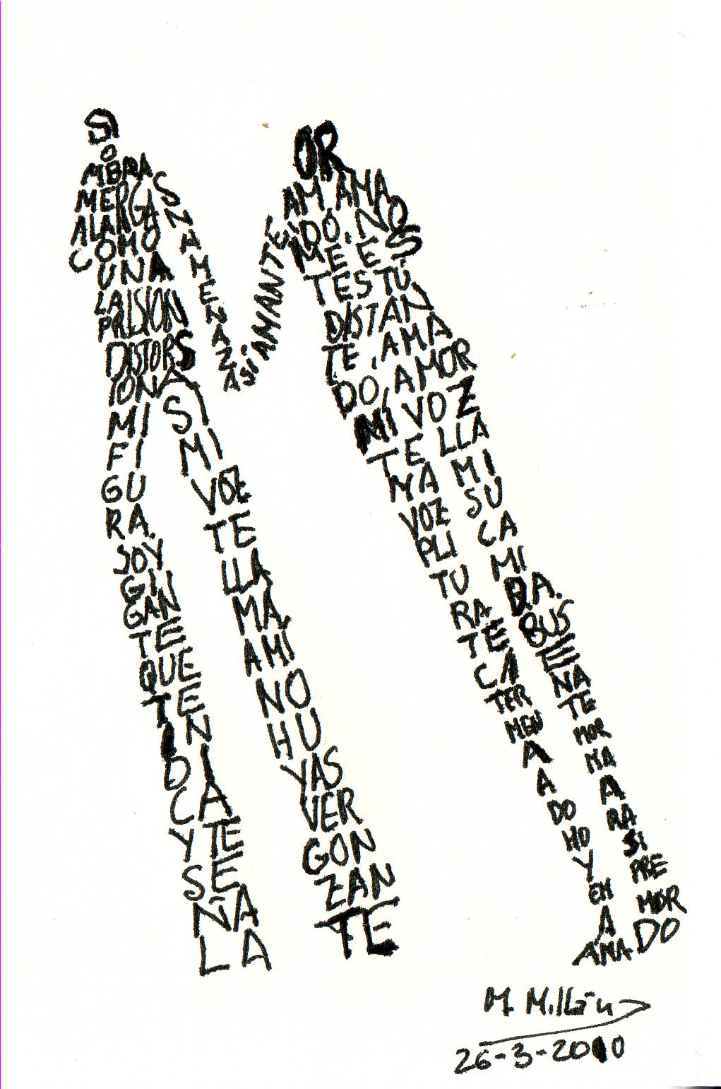CALIGRAMAS: marzo 2010