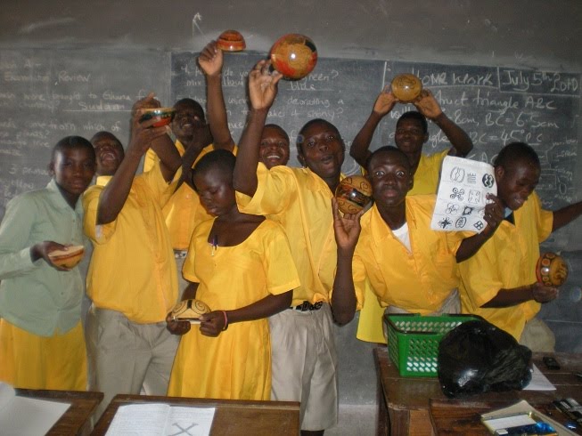 Joy in Ghana: calabash art