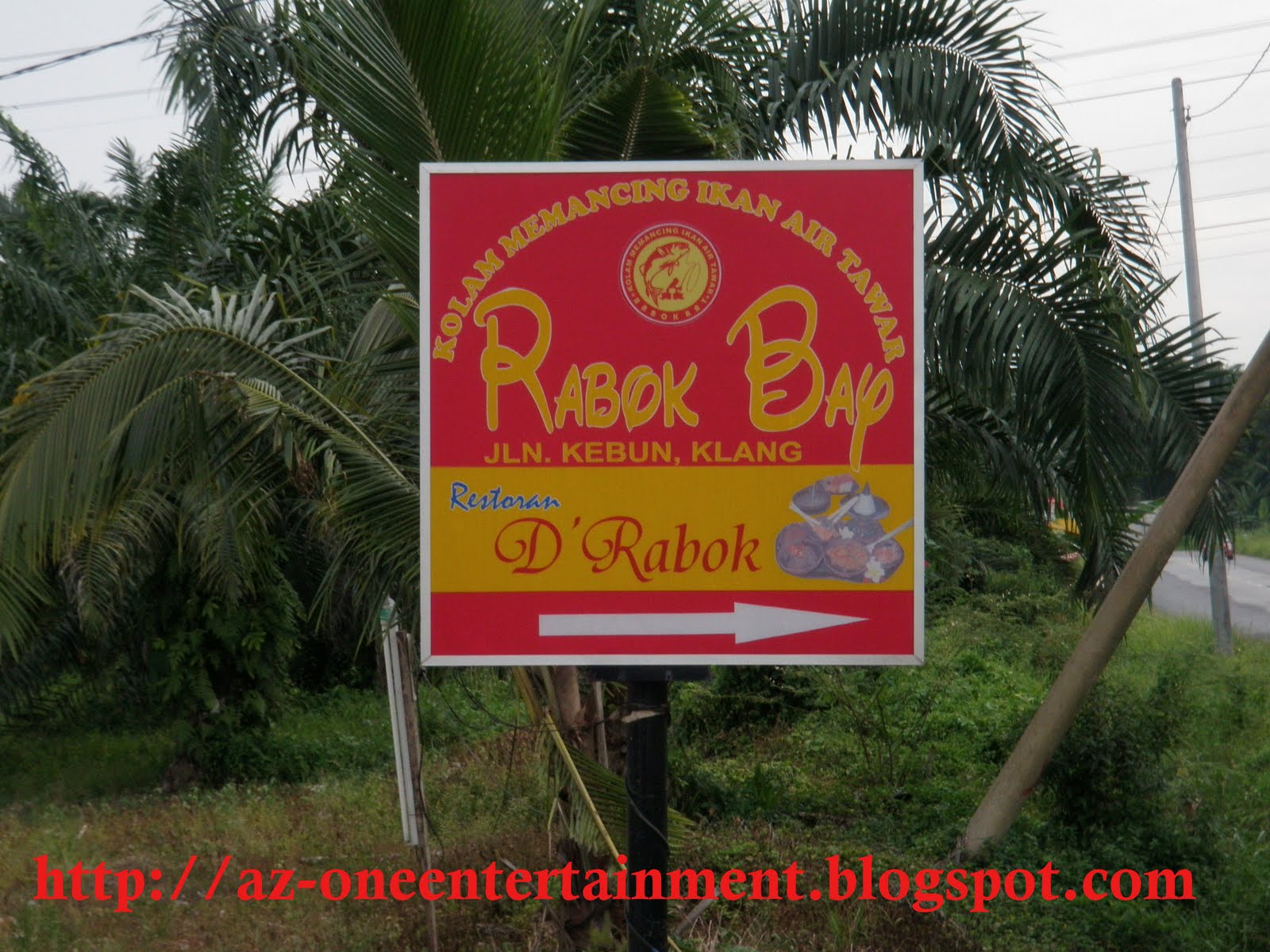 AZ ONE ENTERTAINMENT ( SA-0081781-M ): PETA MENUJU KE RESTORAN D'RABOK ...