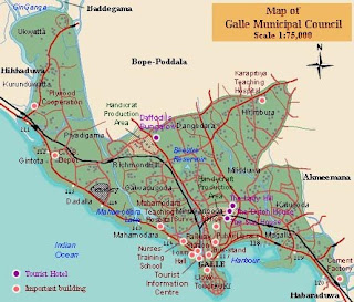 Galle city area: Galle city area