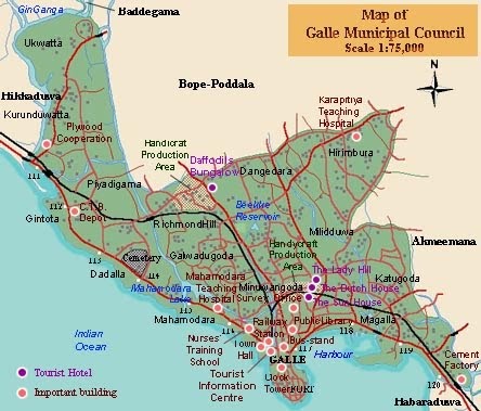 Galle city area: Galle city area