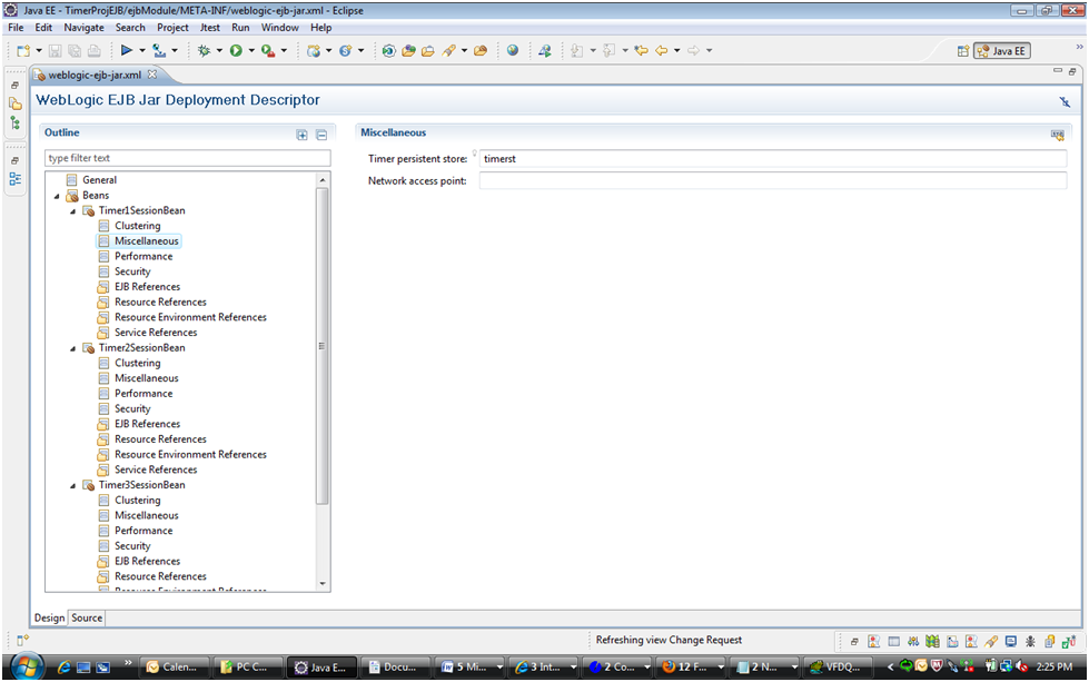 Java + Cloud + AI: How to use EJB 3 timer in a weblogic 10 cluster environment