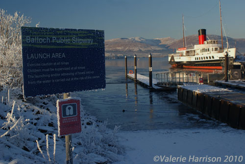 Keepers Cottage Wildlife Garden Diary: Loch Lomond - Winter Wonderland ...