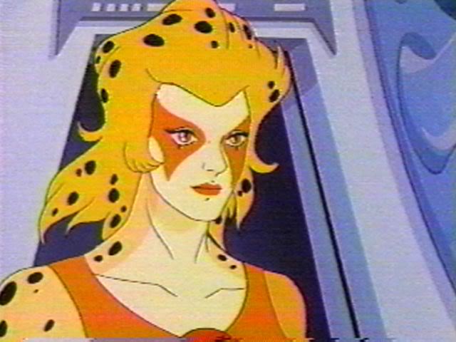 Thundercats cheetara glowing eyes - qrdolf