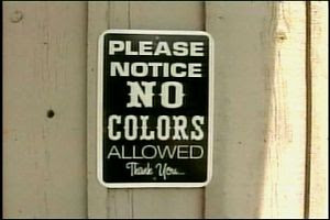 This sign at a Taylor bar doesn't mean what you think it does ["NO ...