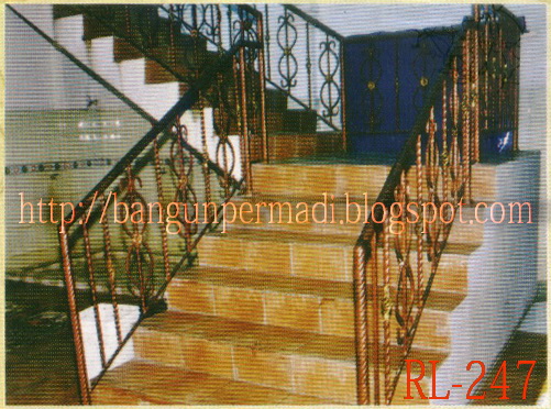 Jasa Pembuatan Tangga trap rangka besi baja / wf. Di Depok | Bengkel ...