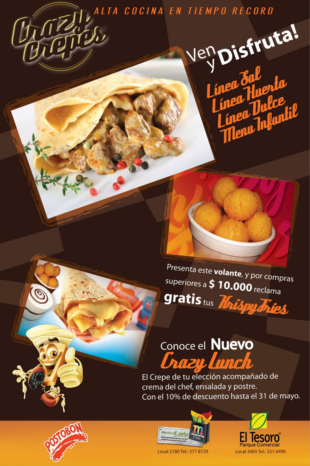 Malaquias desing: Crazy Crepes