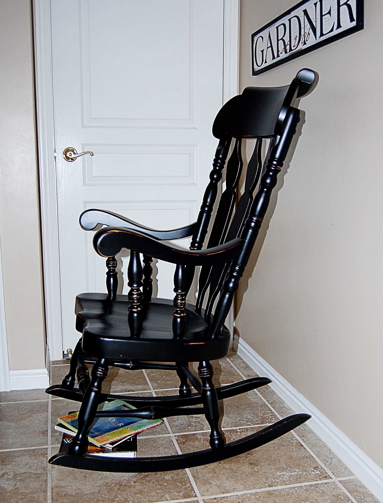 The Frosted Gardner: A Grandfather's Rocking Chair - Custom Refinish ...