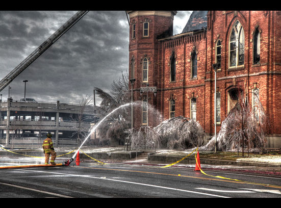 The Frosted Gardner: The Provo Tabernacle Fire