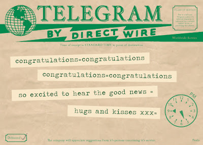 Paulo Viveiros: Vintage Telegram Style Cards