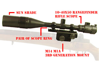 Combat Optical Hunting Sports: M14 M1A HIGH POWER RANGEFINDERS SCOPE ...