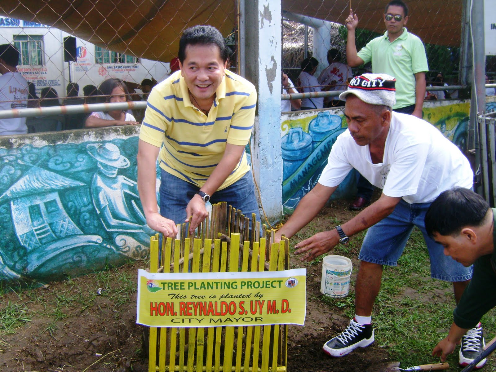 Calbayog City: Tree-planting sa Barangay Basud