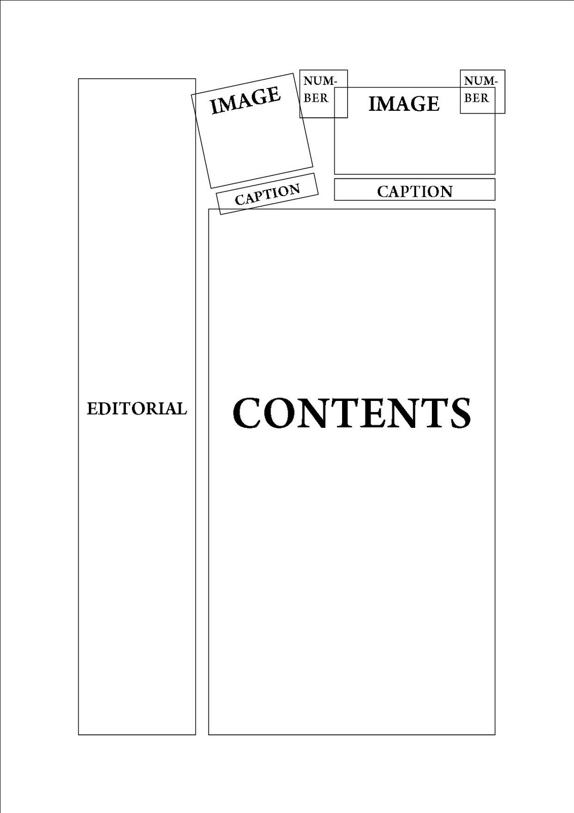 Media Coursework: Cover and Contents Designs