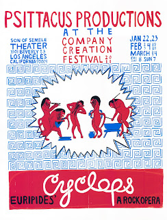 PSITTACUS PRODUCTIONS: Creating Euripides' CYCLOPS: A Rock Opera