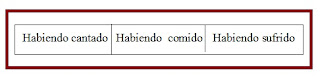 BOSQUEJOS: VERBO Y CONJUGACIONES