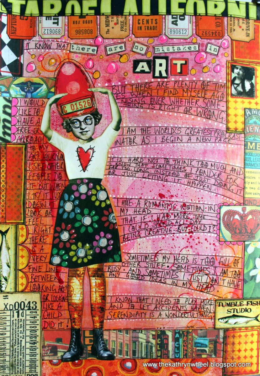 The Kathryn Wheel: There are no mistakes in Art.