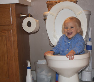 Josh, Mandi, M'Tali, Dallin, Dakoda, Logan, & Easton: Potty training