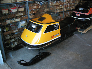 1976 Ski Doo Elan Restoration: Proud owners of Elan's