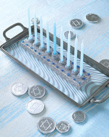 Crafting Jewish Style: Day 4: Homemade Hanukkah Menorahs