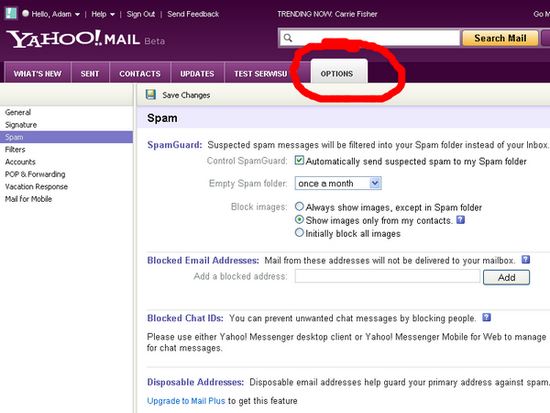 Cyfropolis: Nowe Yahoo Mail - poczta warta uwagi