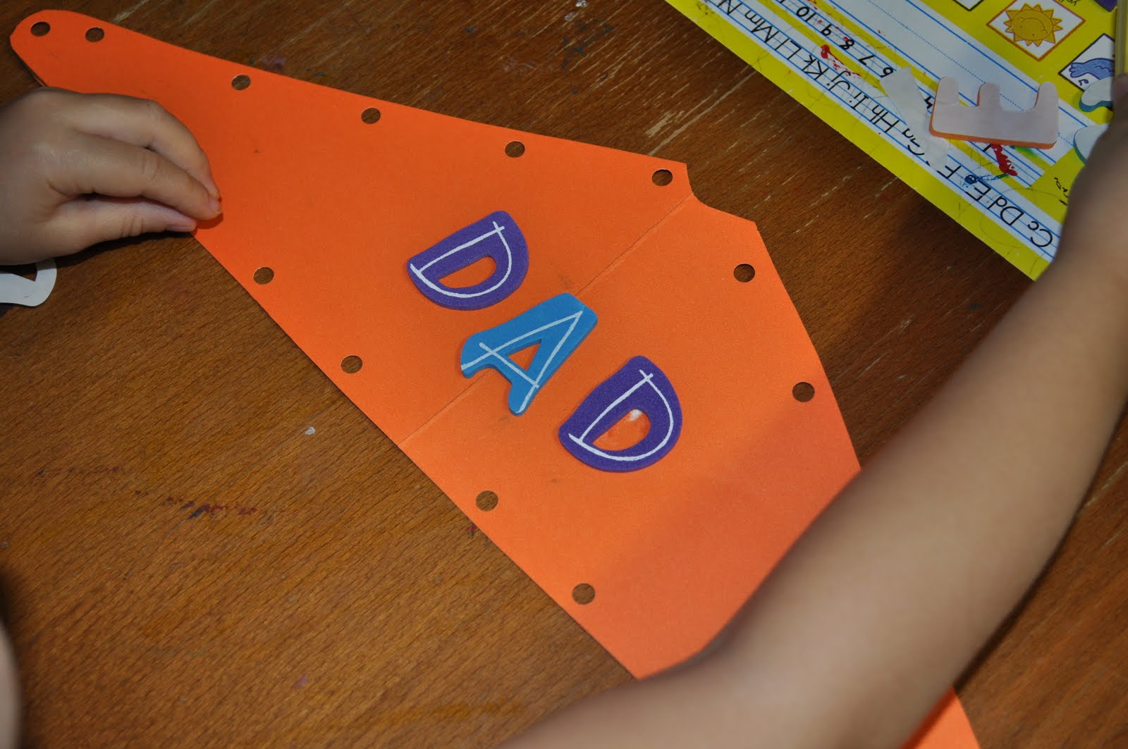 Father's Day Hanger Craft - Kids Activities | Saving Money | Home ...