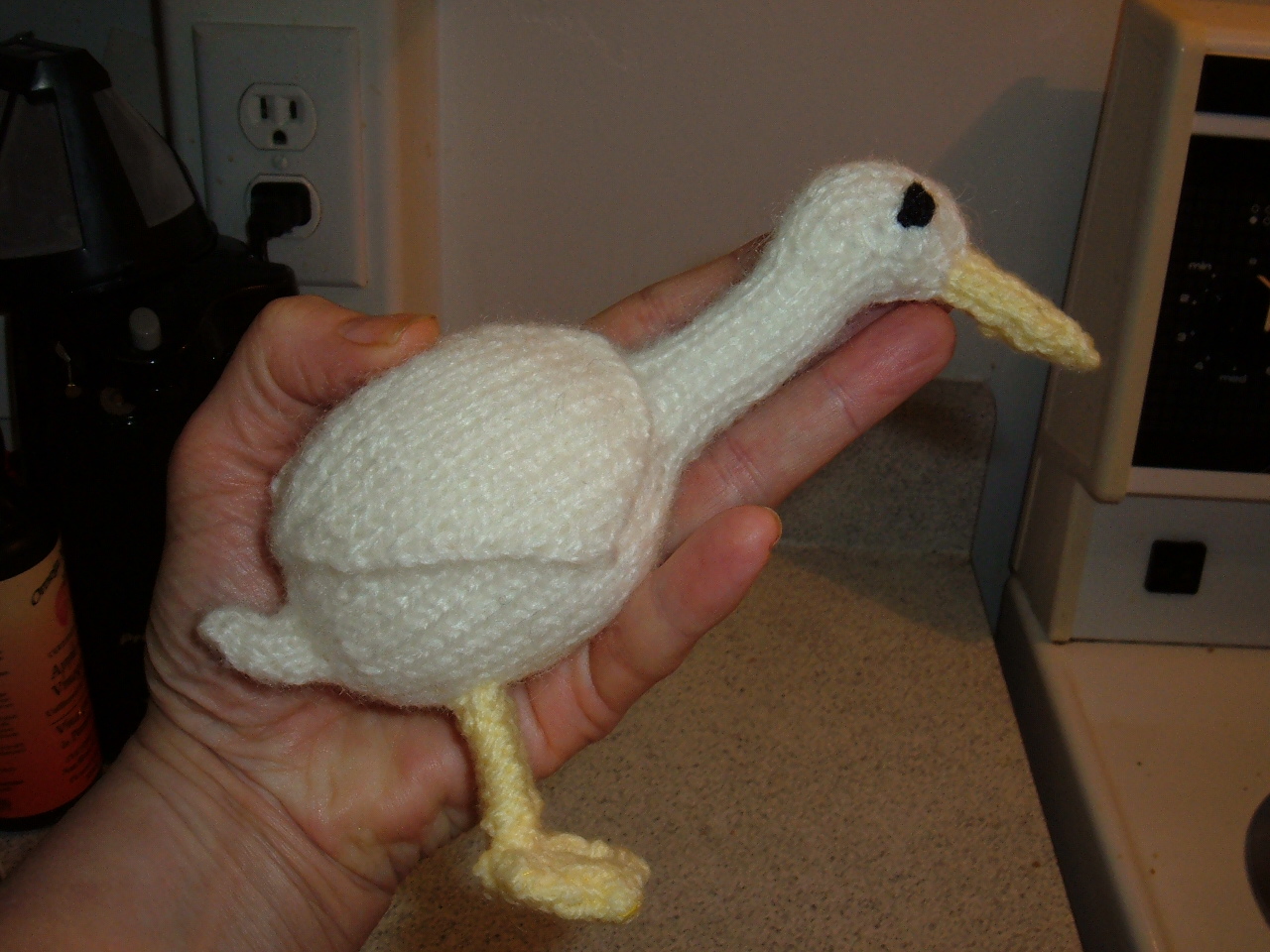 redsoriginals: Knitted Goose