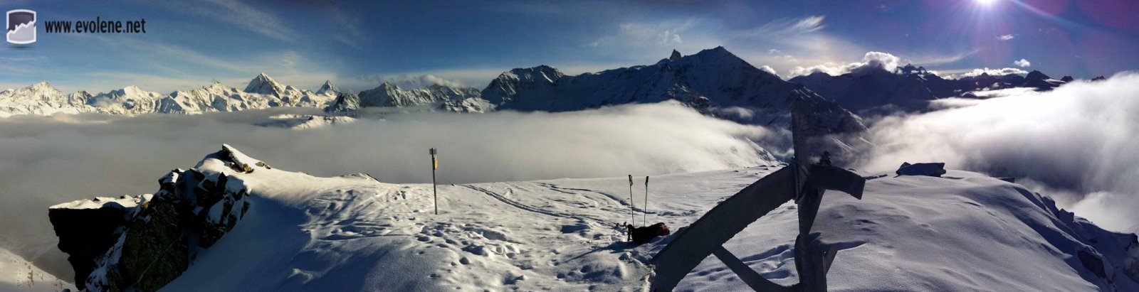 Evolene.net - val d'Hérens - Le Blog: Instants magiques au Pic d'Azinol ...