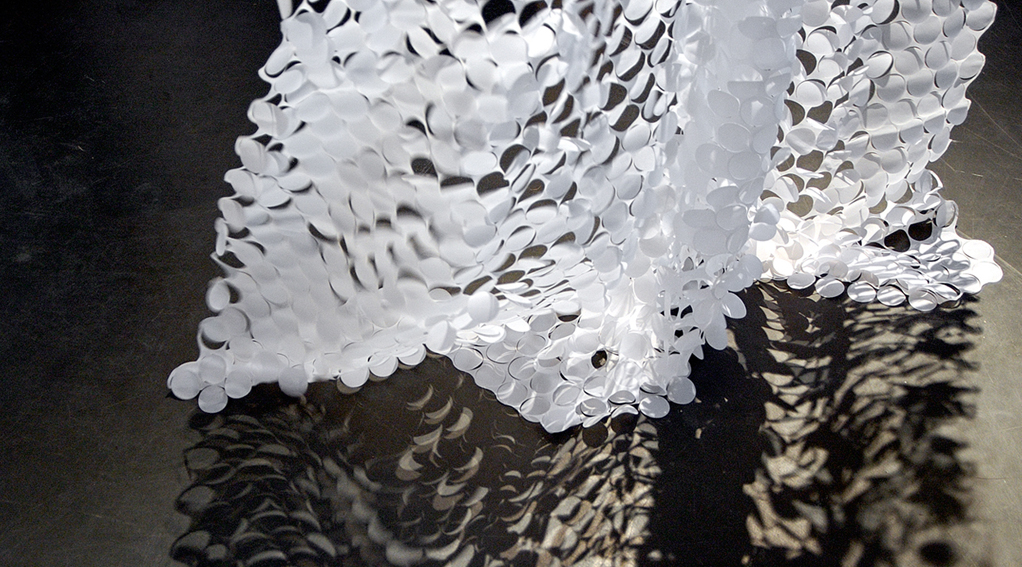 What is a textile: Laser Cut Textiles by Camilla Diedrich