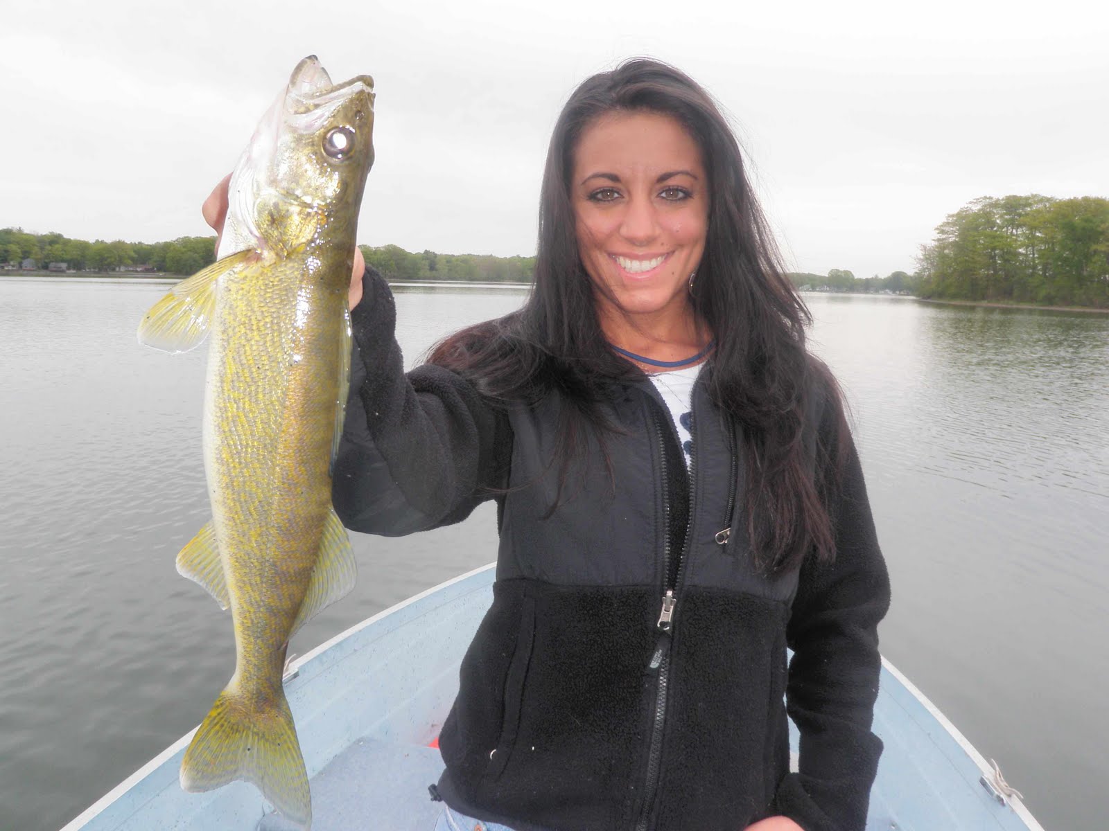 Salmon Country Guide: May 18 Walleye and Crappie fishing Sandy Pond